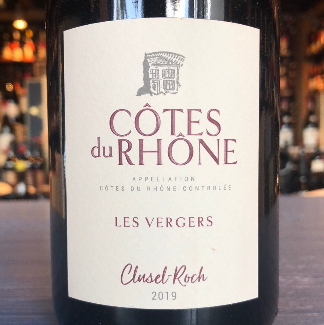 MAISON CLUSEL ROCH COTE DU RHONE LES VERGERS 2019 – Bleu Provence Fine ...